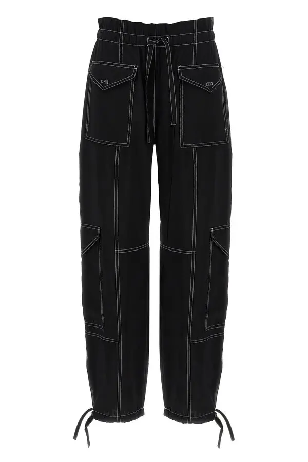 GANNI Light Slub Pocket Trousers