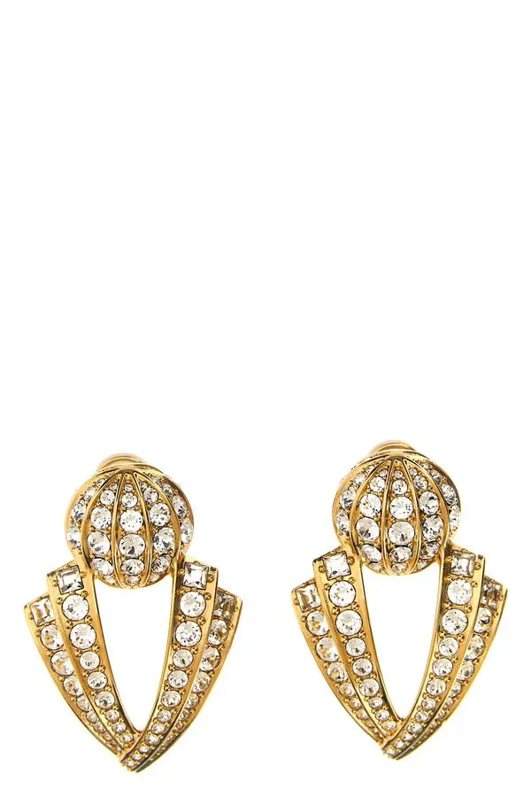 Valentino Garavani Poetique Des Gouttes Earrings - Gold