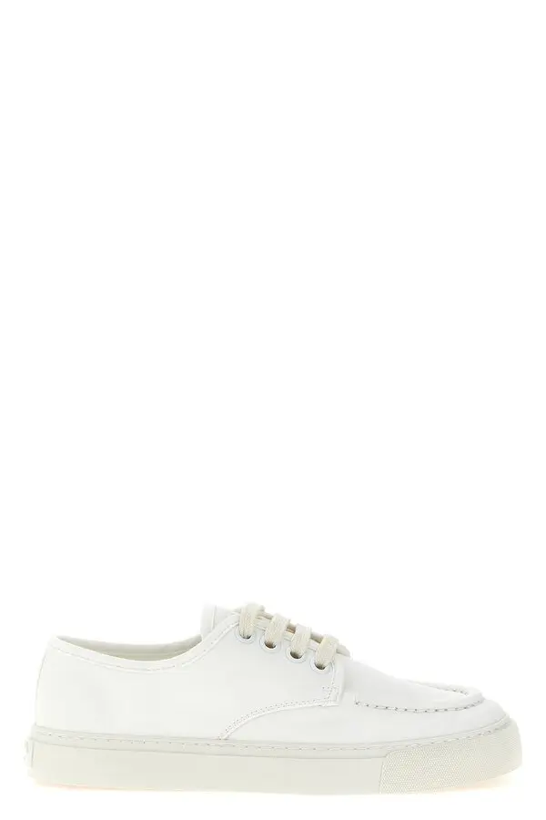 Prada Cotton Sneakers - White