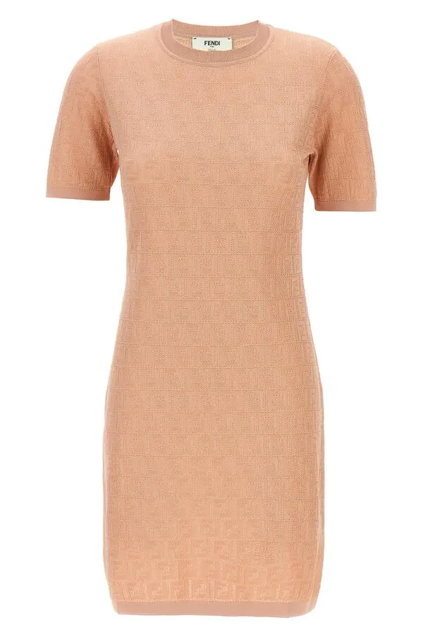 Fendi Ff Cotton Dress