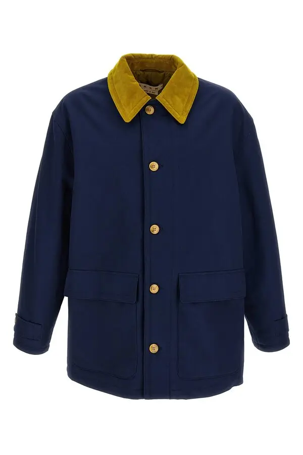 Marni Cotton Gabardine Parka