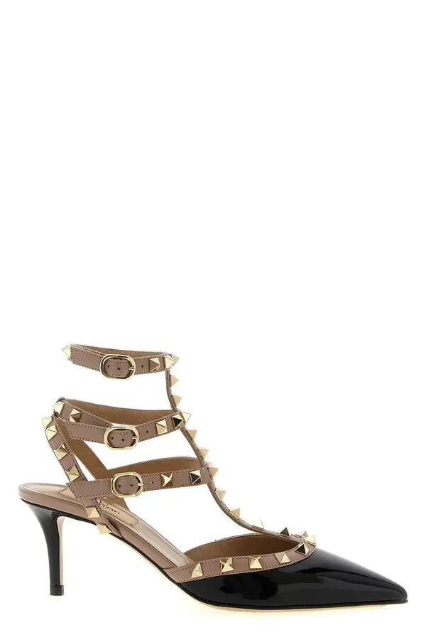 Valentino Garavani Rockstud Patent Leather Pumps