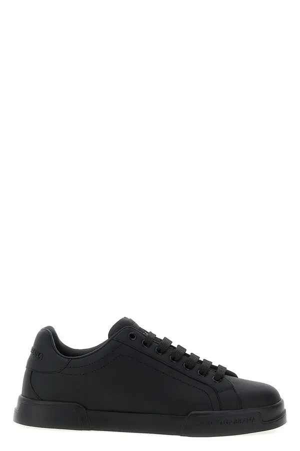 Dolce & Gabbana Portofino Low-top Sneakers - Black