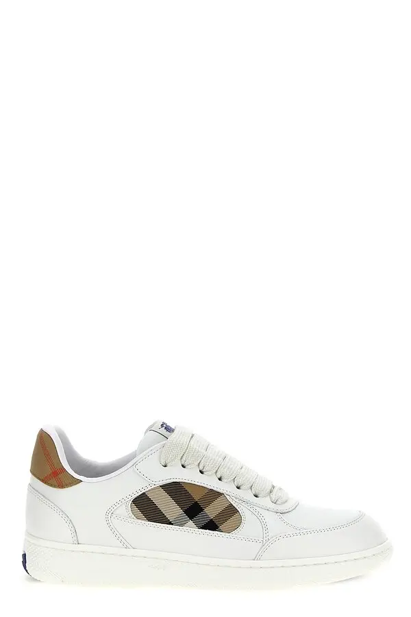 Burberry Terrace Leather Sneakers