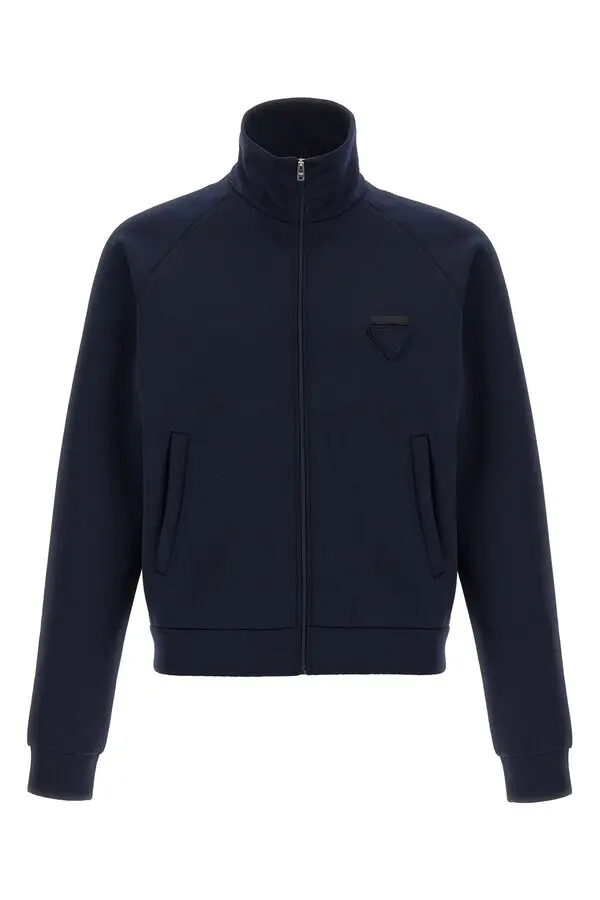 Prada Tech Fabric Sweatshirt