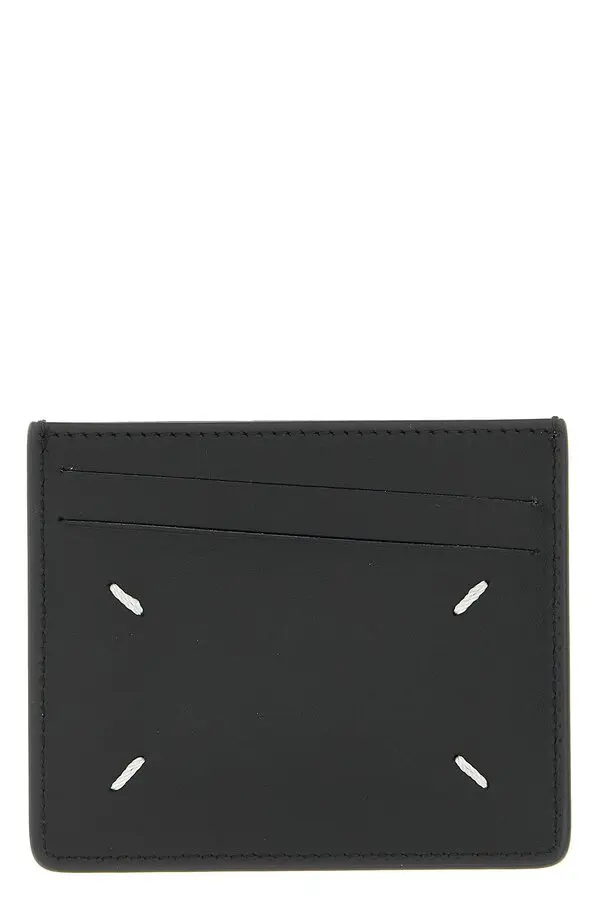 MAISON MARGIELA Stitching' Card Holder - Black