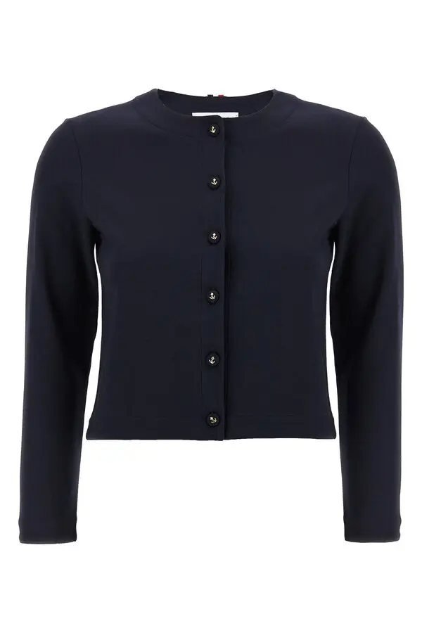 Thom Browne Ancora' Cardigan - Blue