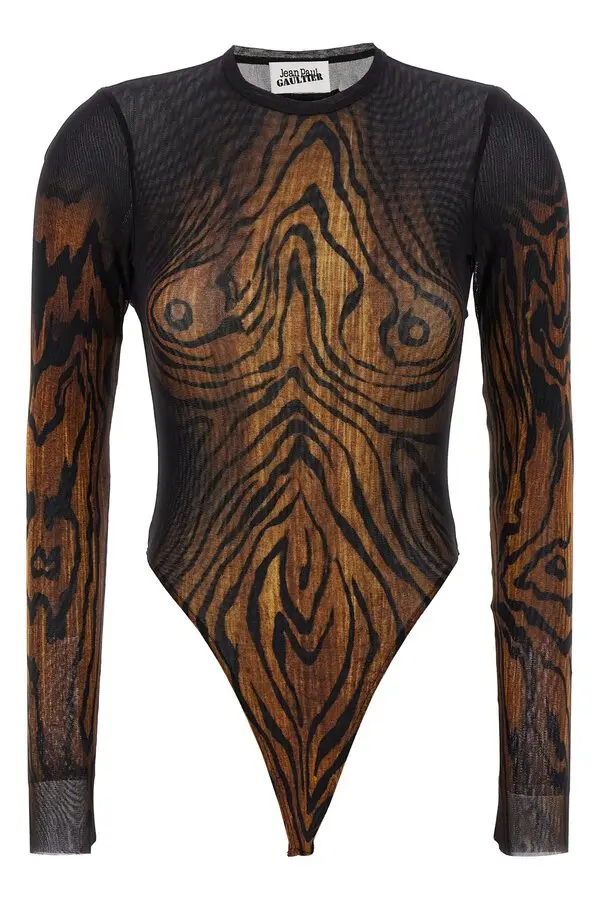 JEAN PAUL GAULTIER The Wood Bodysuit - Multi