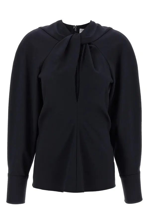 Victoria Beckham Twist Detail Blouse