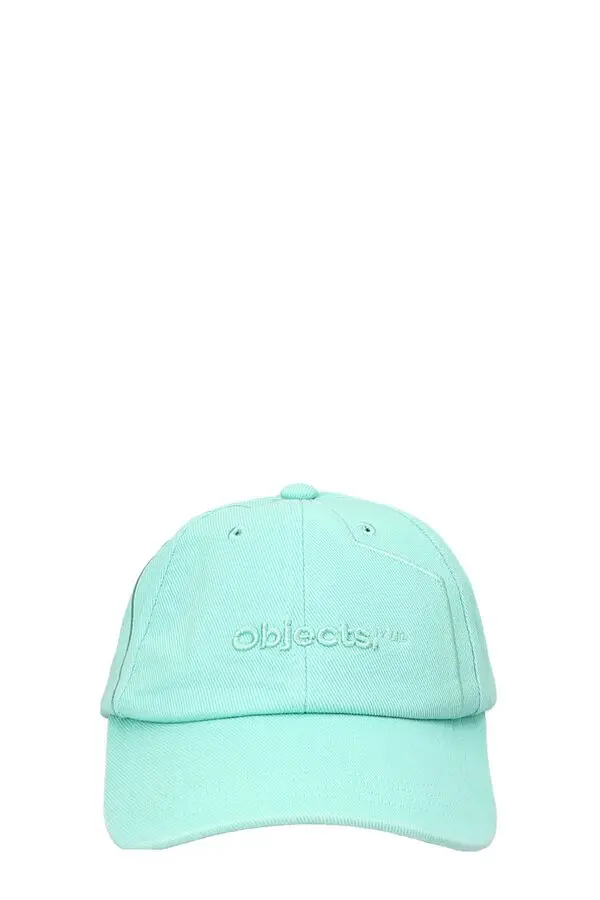 OBJECTS IV LIFE Logo Embroidery Baseball Cap - Green