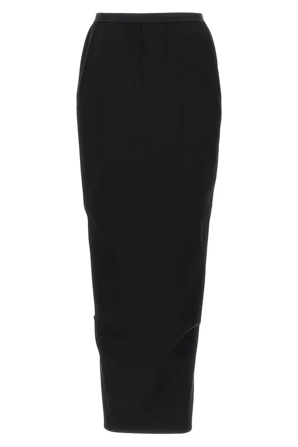 Rick Owens Soft Pillar Long' Skirt