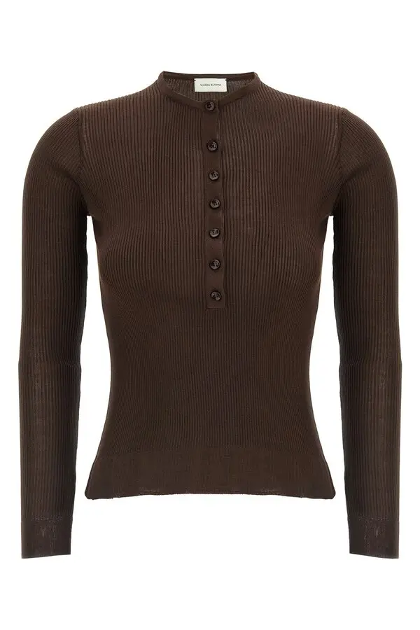 Magda Butrym 20' Silk Sweater