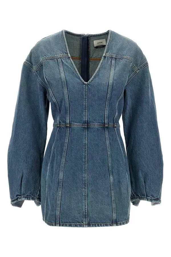 HAIKURE Denim Dress - Light Blue