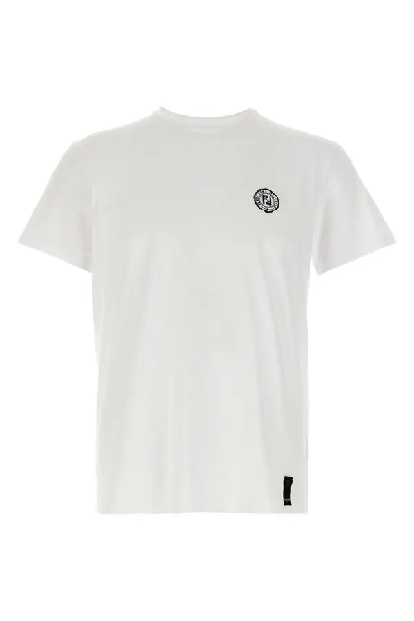 Fendi Postcards' T-shirt - White