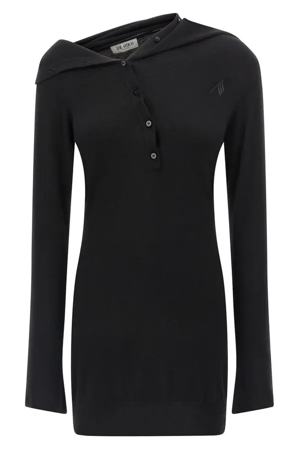 Attico Cashmere Wool Mini Dress