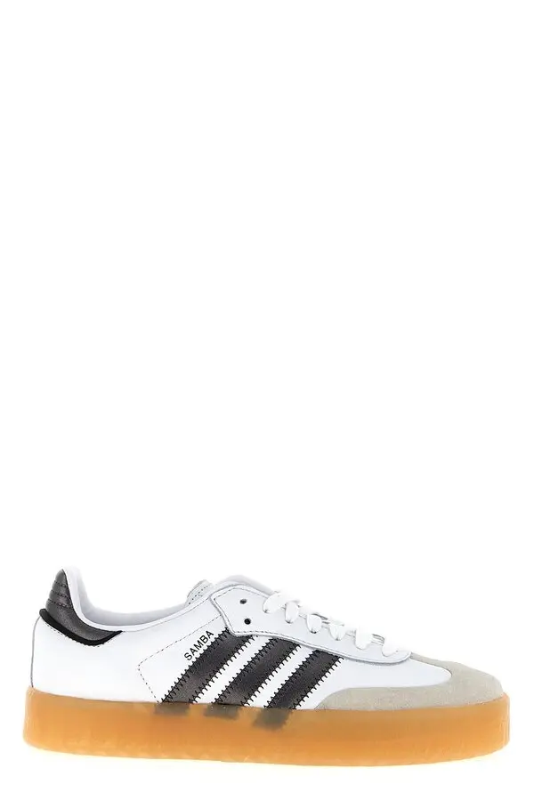 ADIDAS ORIGINALS Sambae Leather Sneakers - Black