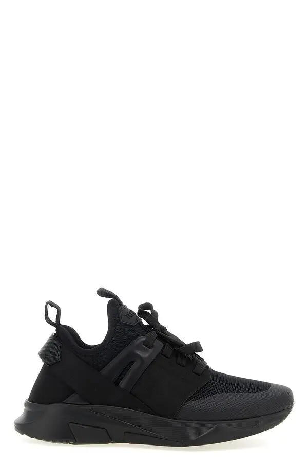 TOM FORD Logo Techno Sneakers - Black