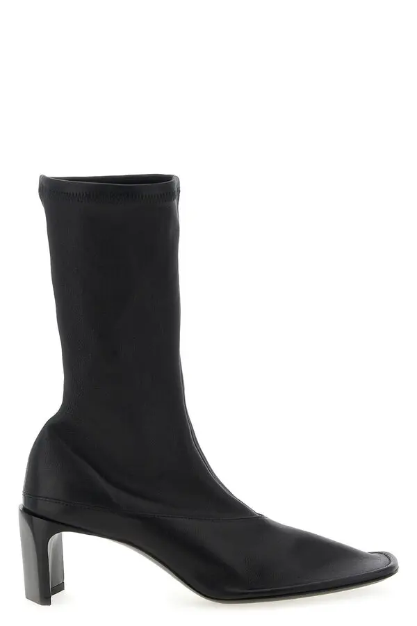 JIL SANDER Nappa Leather Ankle Boots