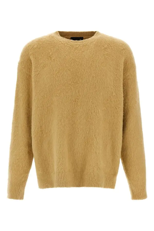 ROBERTO COLLINA Shearling Cotton Sweater