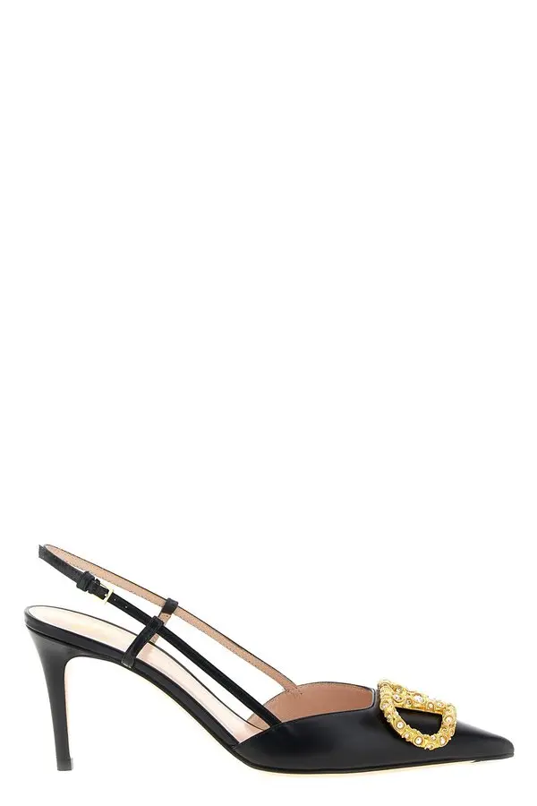 Valentino Garavani Vlogo Signature Slingback Shoes