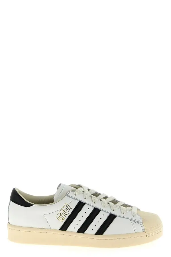 ADIDAS ORIGINALS Superstar Vintage Leather Sneakers - White/black