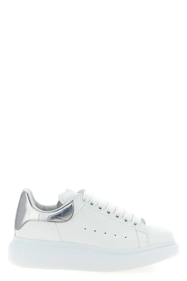 Alexander McQueen Larry' Sneakers - Silver
