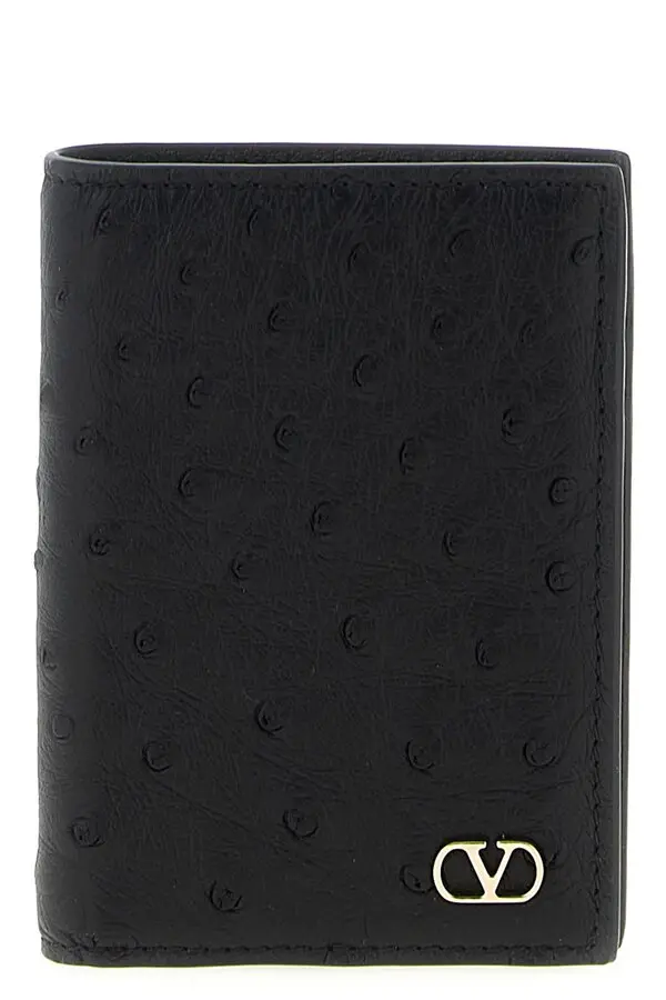 Valentino Garavani Vlogo Signature Cardholder - Black