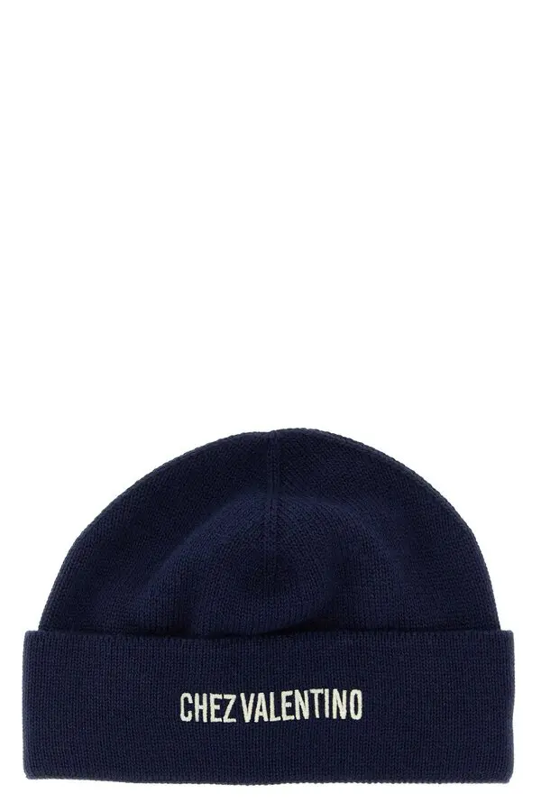 Valentino Garavani Chez Beanie - Blue