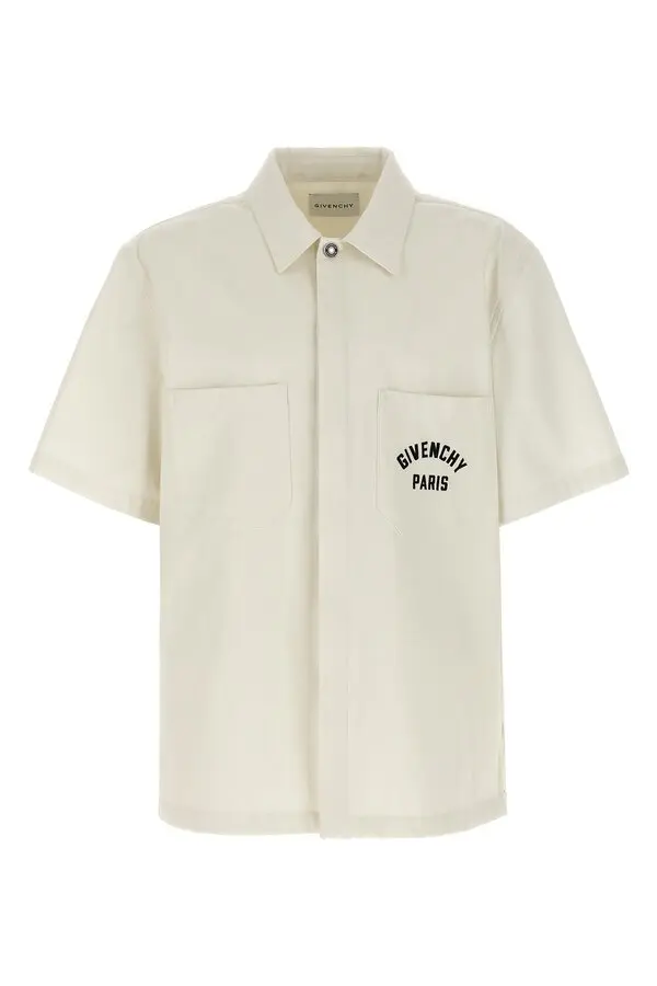 Givenchy Logo Embroidery Shirt