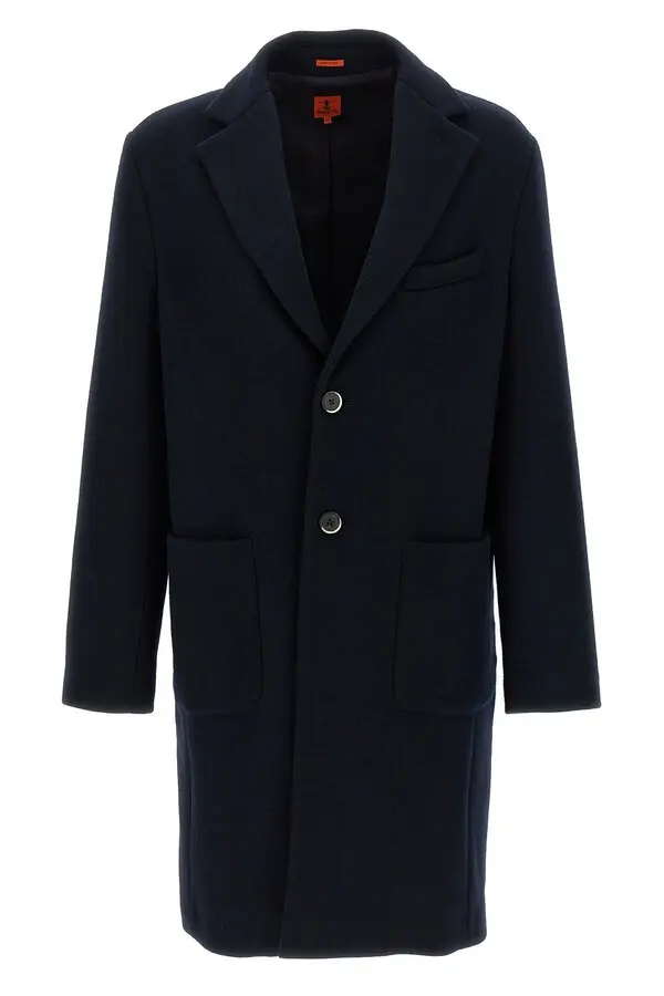Barena Venezia Baron Wool Jersey Coat