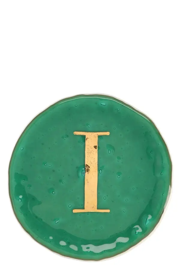 VETROFUSO I' Plate - Green
