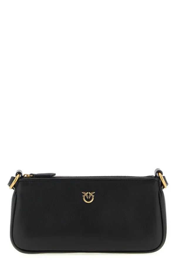 Pinko Half Moon' Mini Crossbody Bag - Black