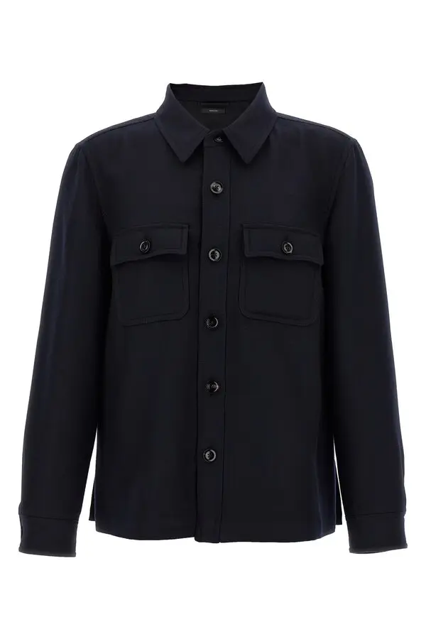 TOM FORD Double Splittable Light Wool' Overshirt