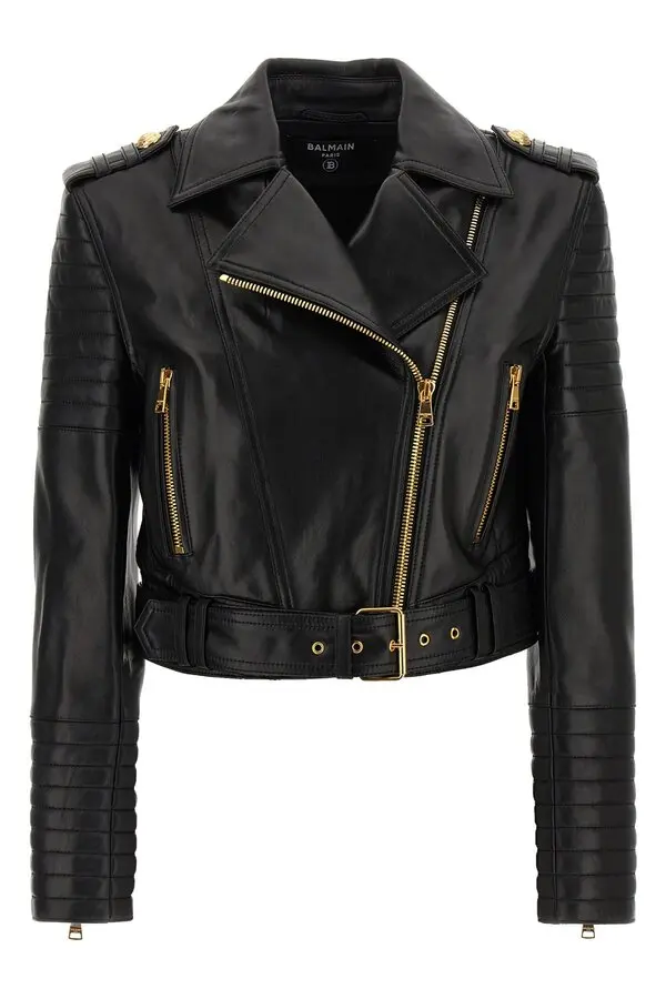 Balmain Leather Jacket