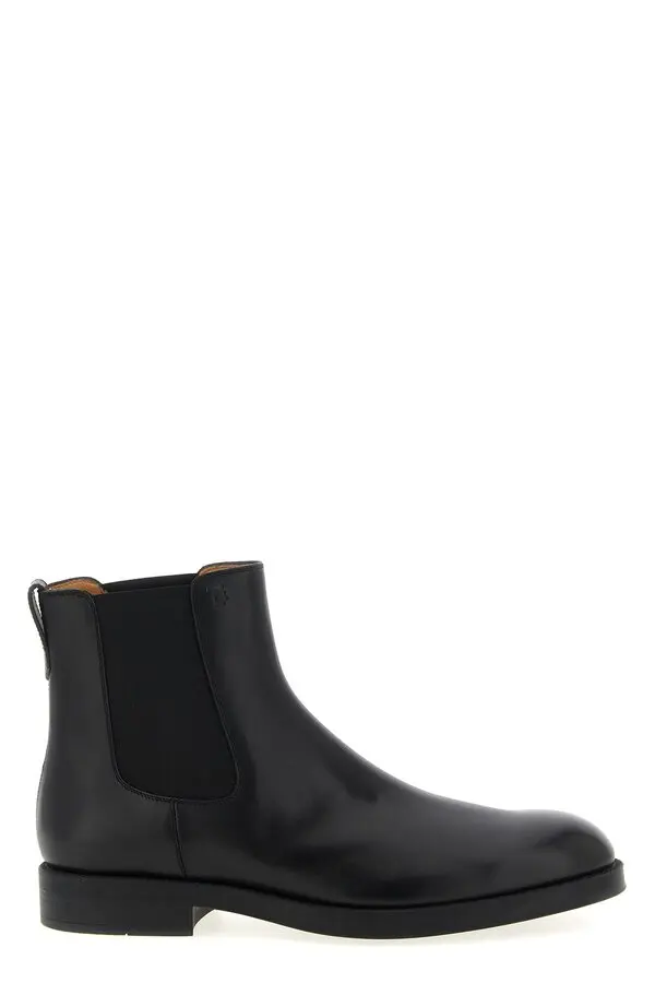 TOD'S Leather Chelsea Ankle Boots