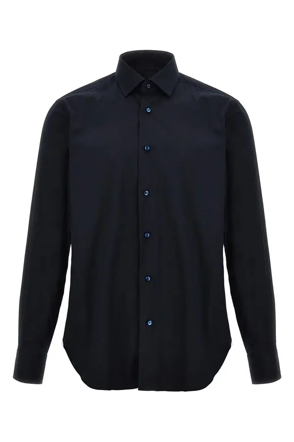 BARBA NAPOLI Poplin Shirt
