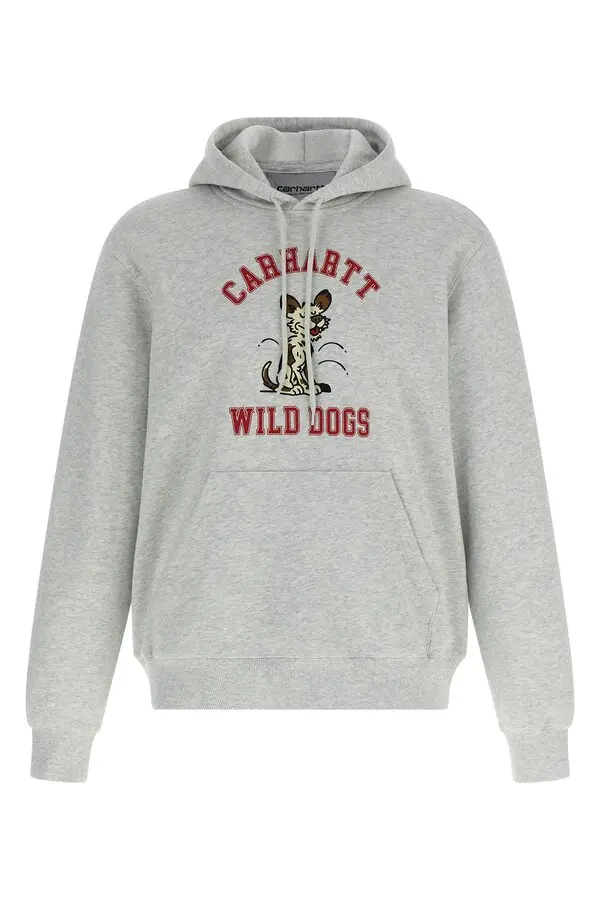 Carhartt Work In Progress Wild Dog' Hoodie - Gray