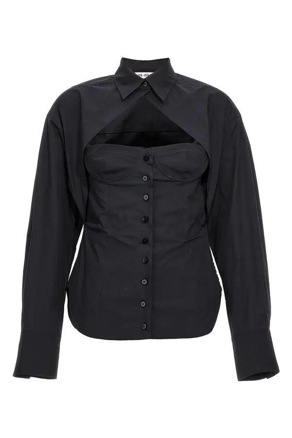 Attico Bustier Cotton Shirt