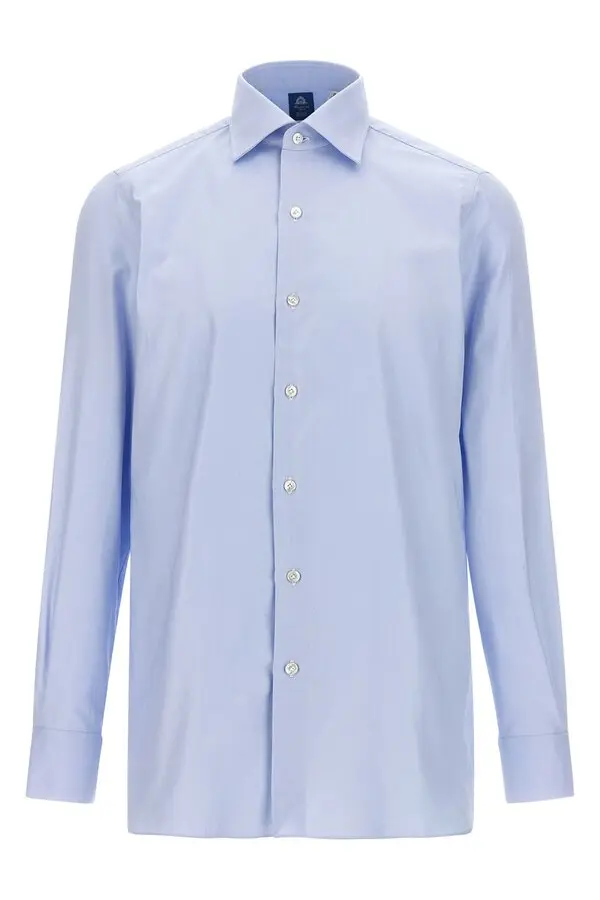 FINAMORE 1925 Napoli' Shirt - Light Blue