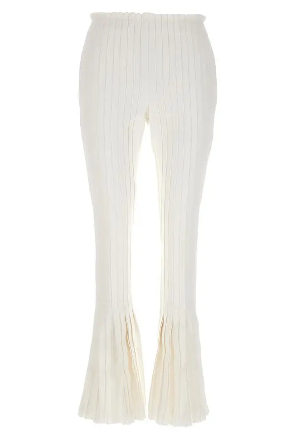 Sacai Ribbed Pleated Pants
