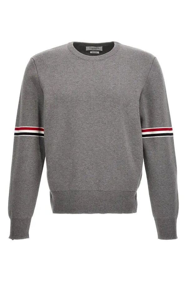 Thom Browne Classic Sweater - Gray