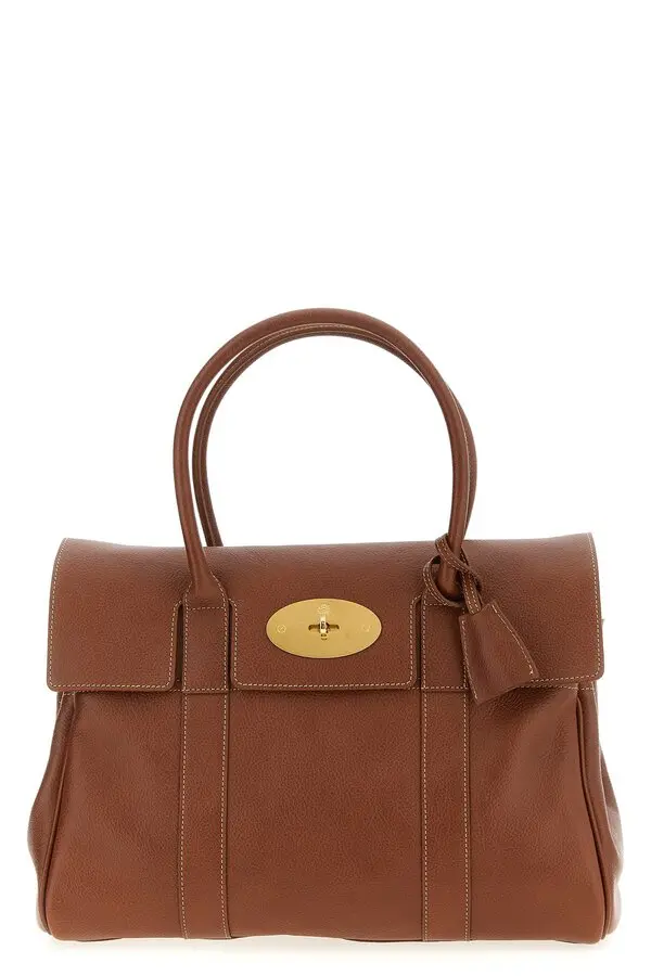 Mulberry Baysweater Leather Shoulder Bag - Brown