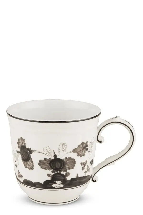 GINORI 1735 Cup 'oriente Italiano' 400 Cc - White/black
