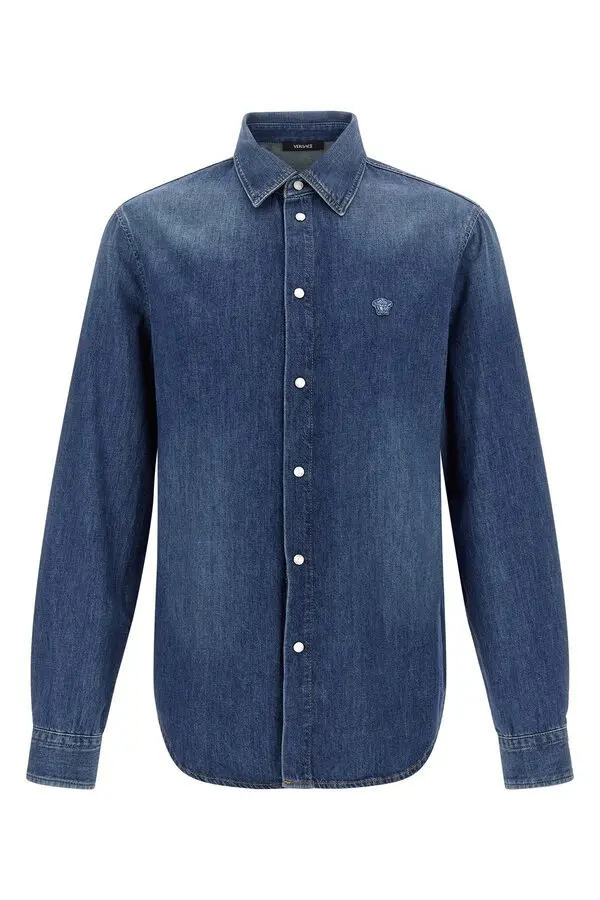 Versace Medusa' Patch Shirt