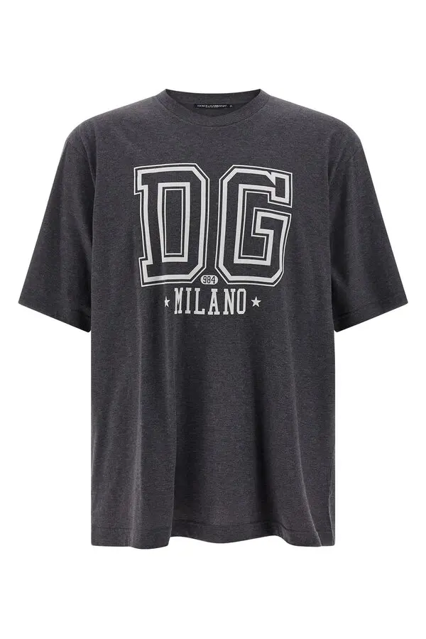 Dolce & Gabbana Flocked Print T-shirt