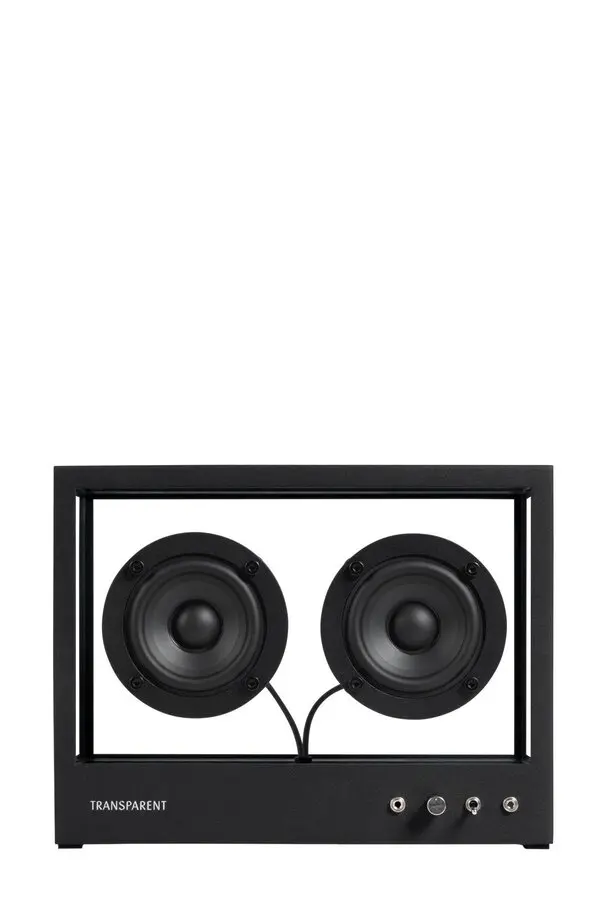 TRANSPARENT Small Speaker' Speaker - Black