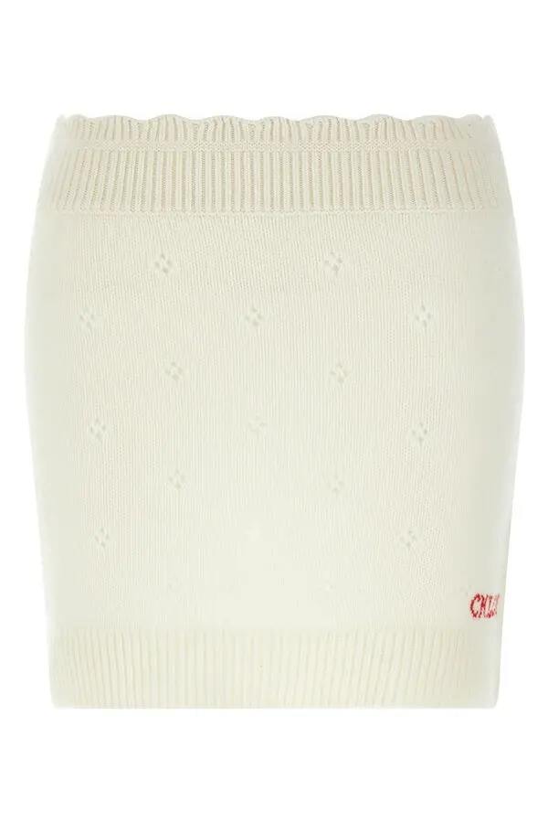 Chloé Jacquard Logo Skirt