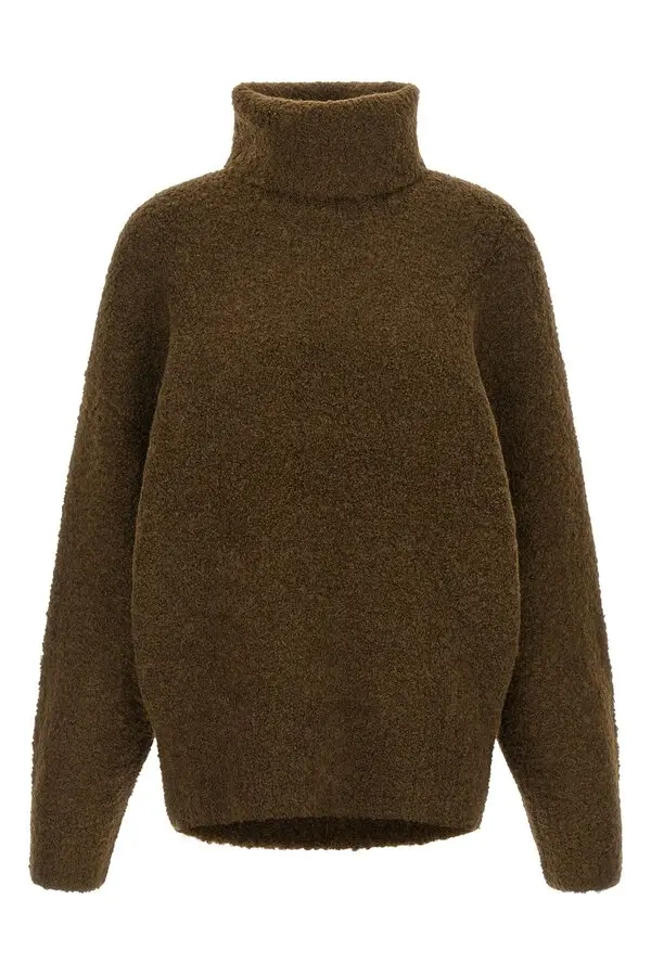 TOTEME Bouclé Turtleneck Sweater
