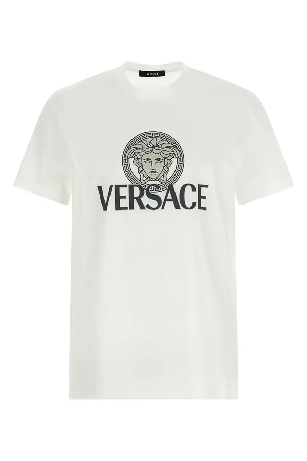 Versace Medusa' T-shirt - White/black