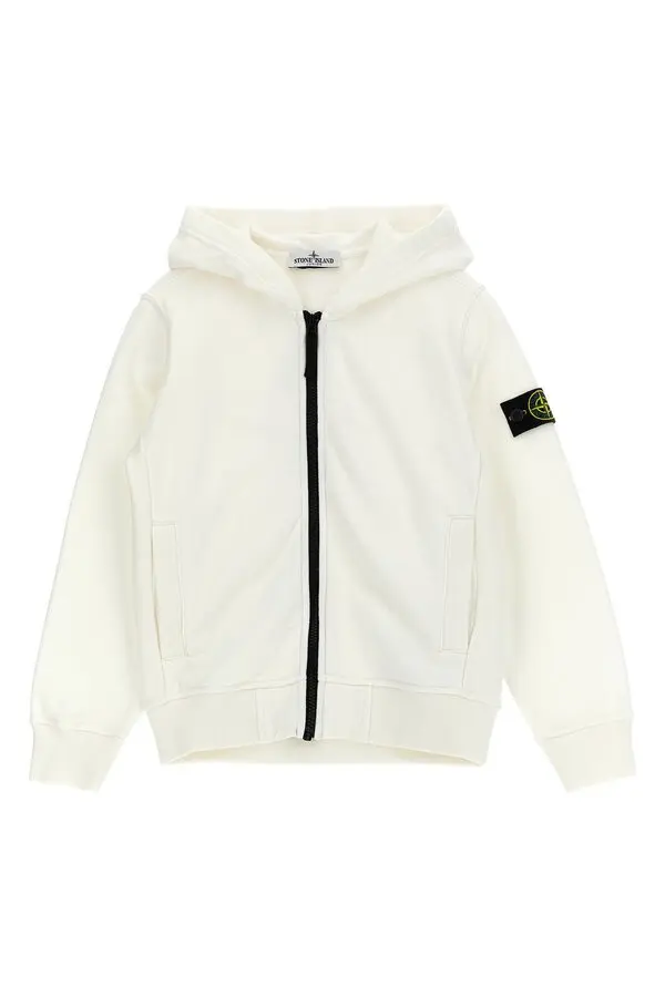 Stone Island Logo Badge Hoodie